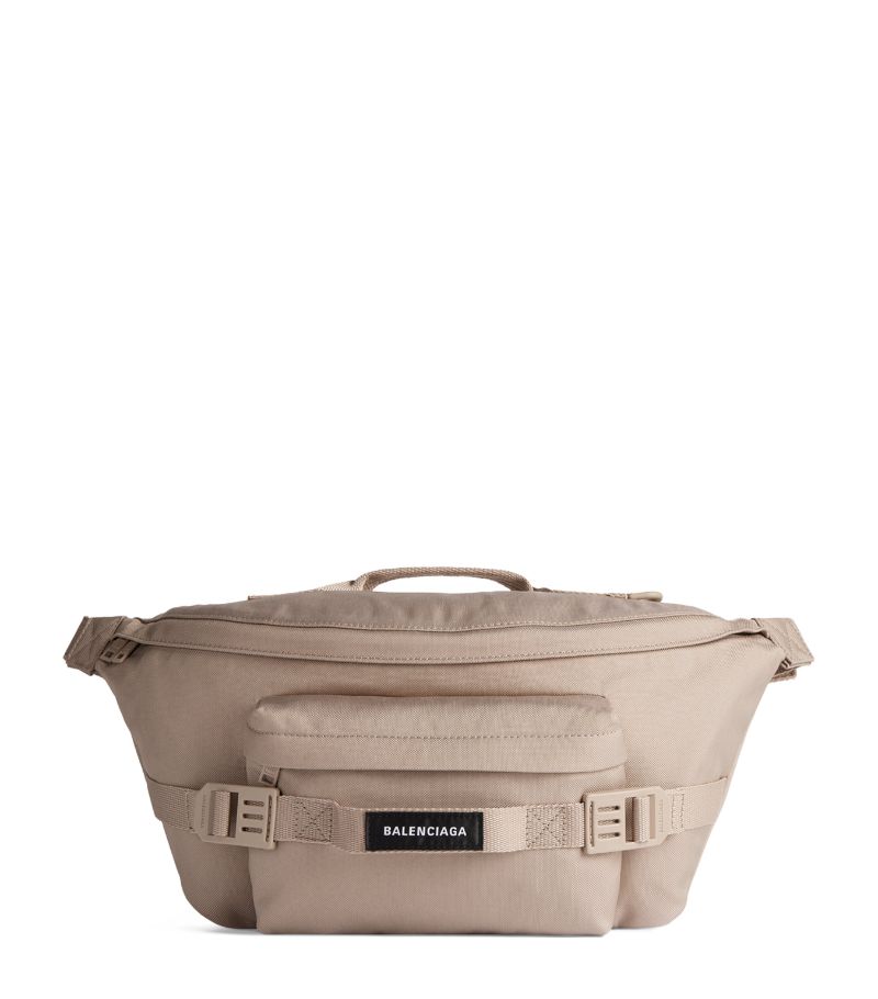 Balenciaga Large Army Belt Bag - Beige | Editorialist