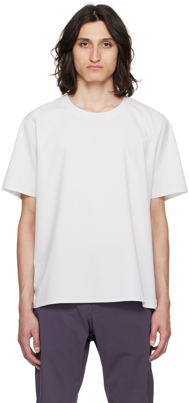 Veilance Off-White Dromos Tech T-Shirt In Atmos - 57% Off | Editorialist
