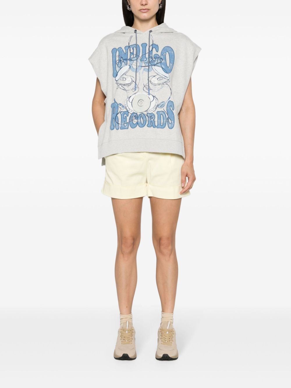 BOSS Pleated Twill Shorts