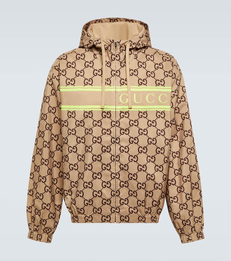 Gucci Gg Printed Hoodie - Multicoloured | Editorialist