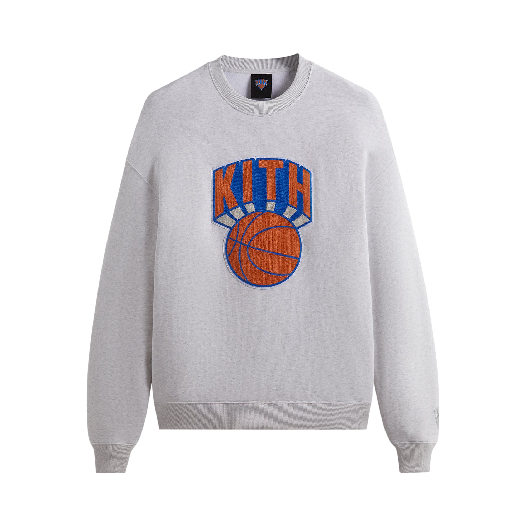 Kith For The New York Knicks Retro Ny Nelson Crewneck - Grey