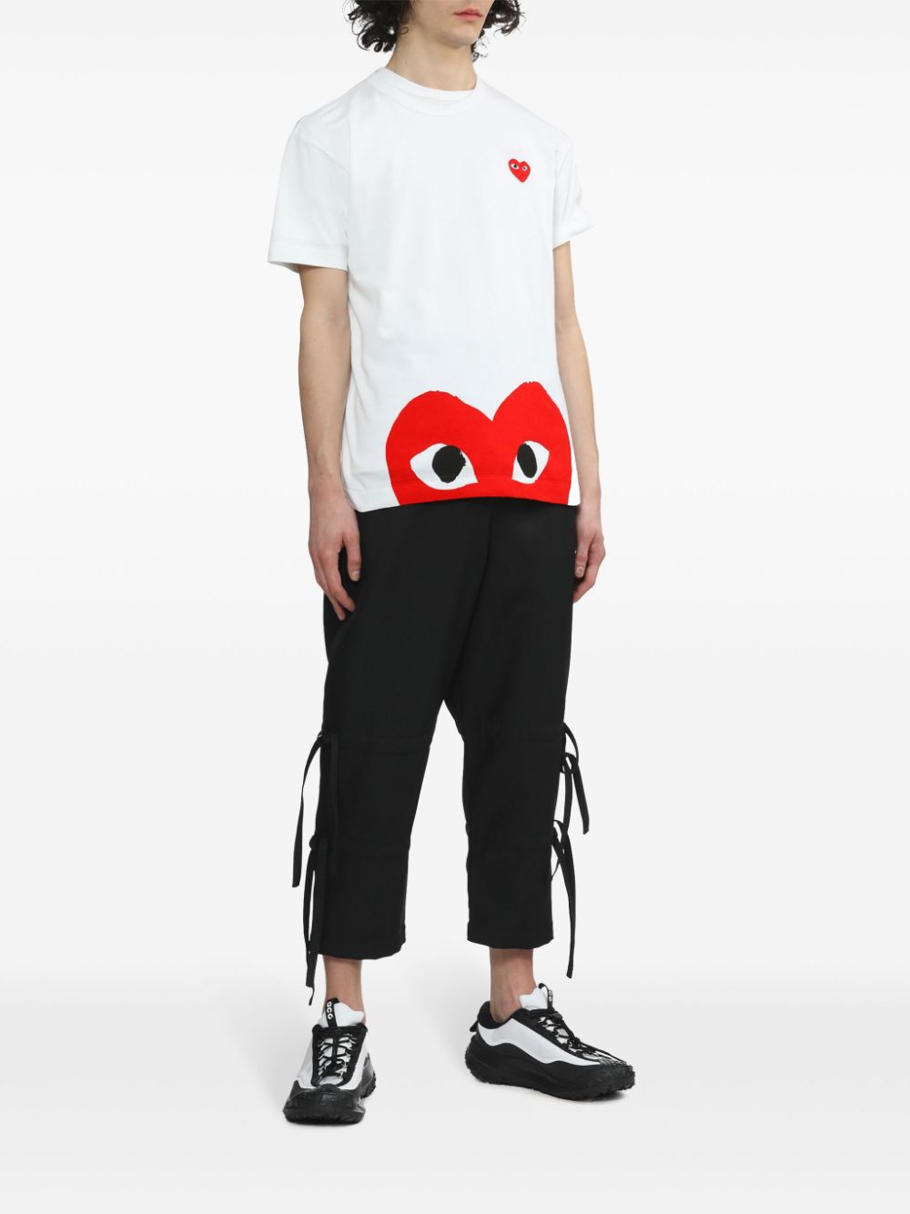 PLAY COMME DES GARCON Comme Des Garçons Play Heart-Print T-Shirt