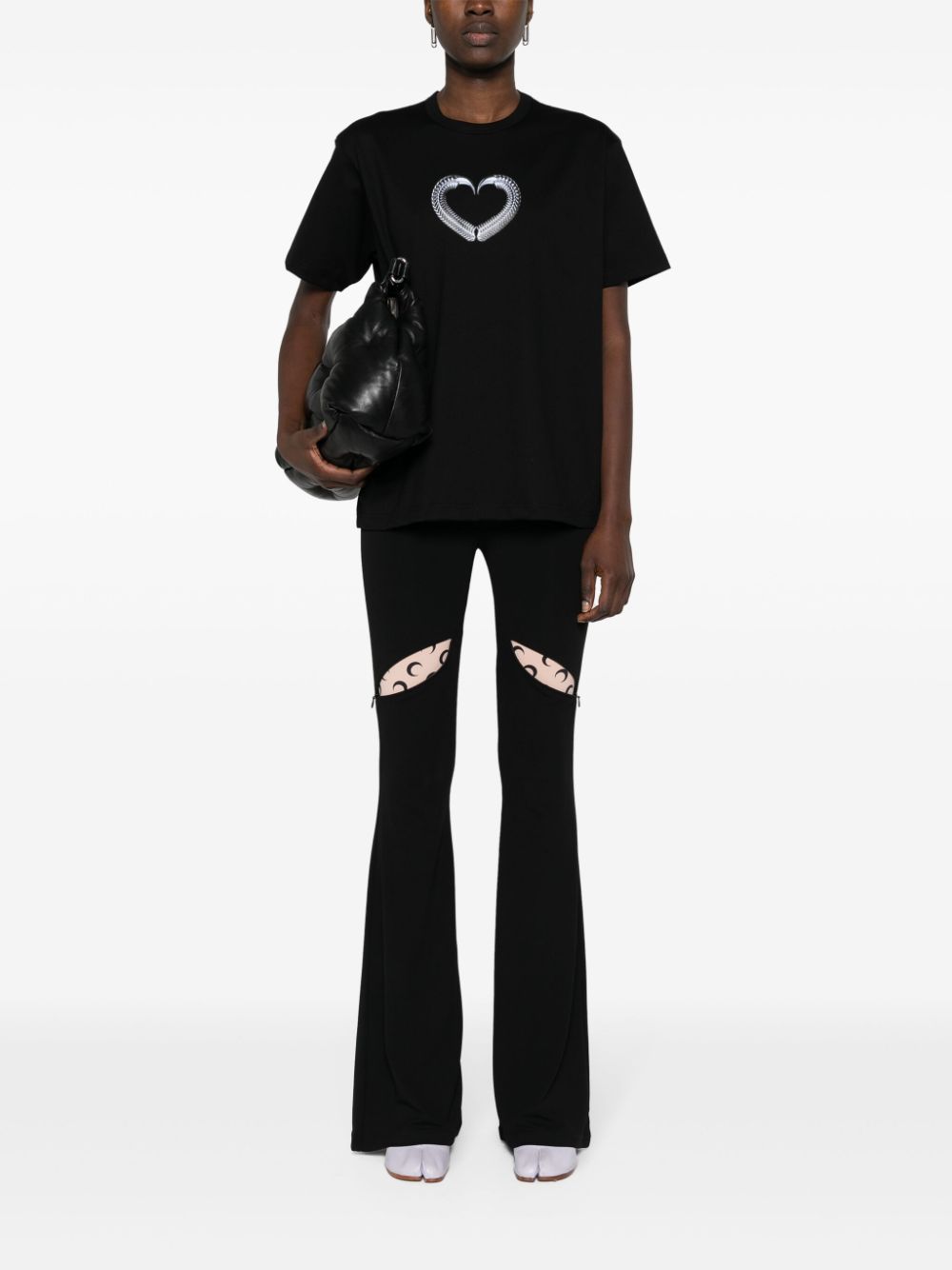 JUNYA WATANABE Junya Watanabe Graphic-Heart Print T-Shirt