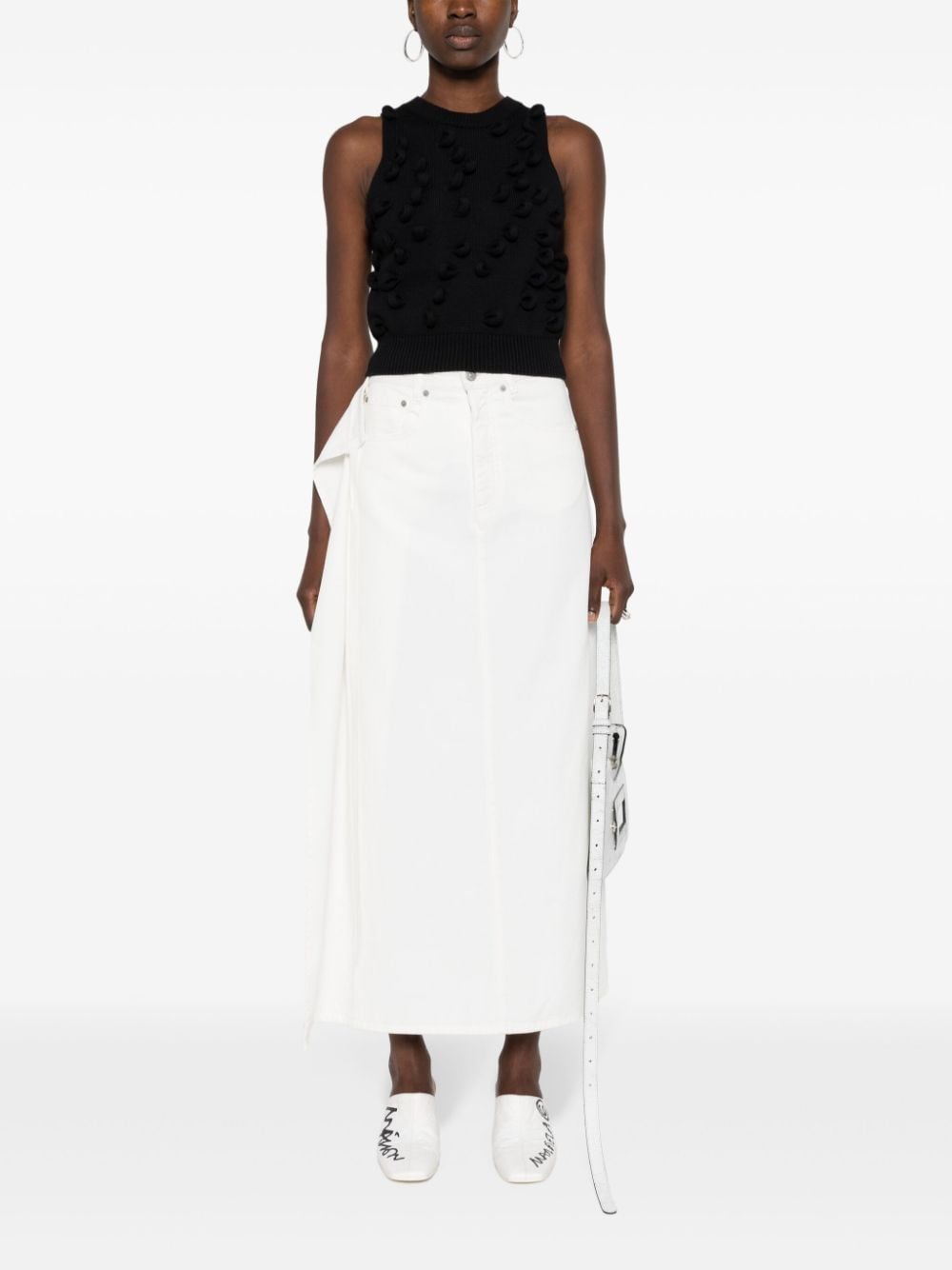 JW ANDERSON JW Anderson Loop-Detail Knit Tank Top