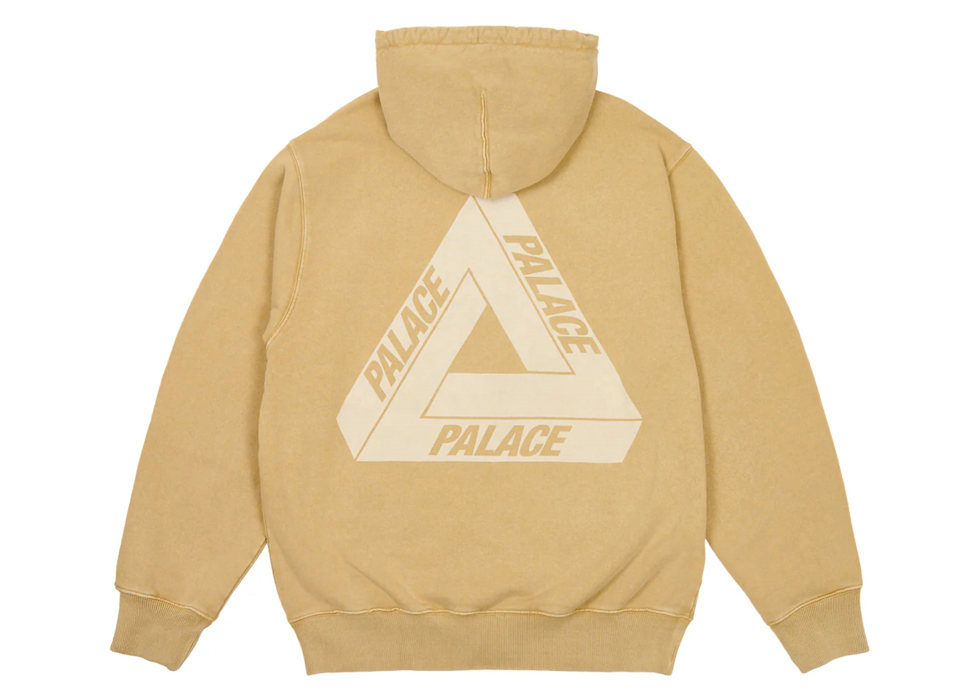 Palace Pigment Wash Triferg Hood - Stone | Editorialist