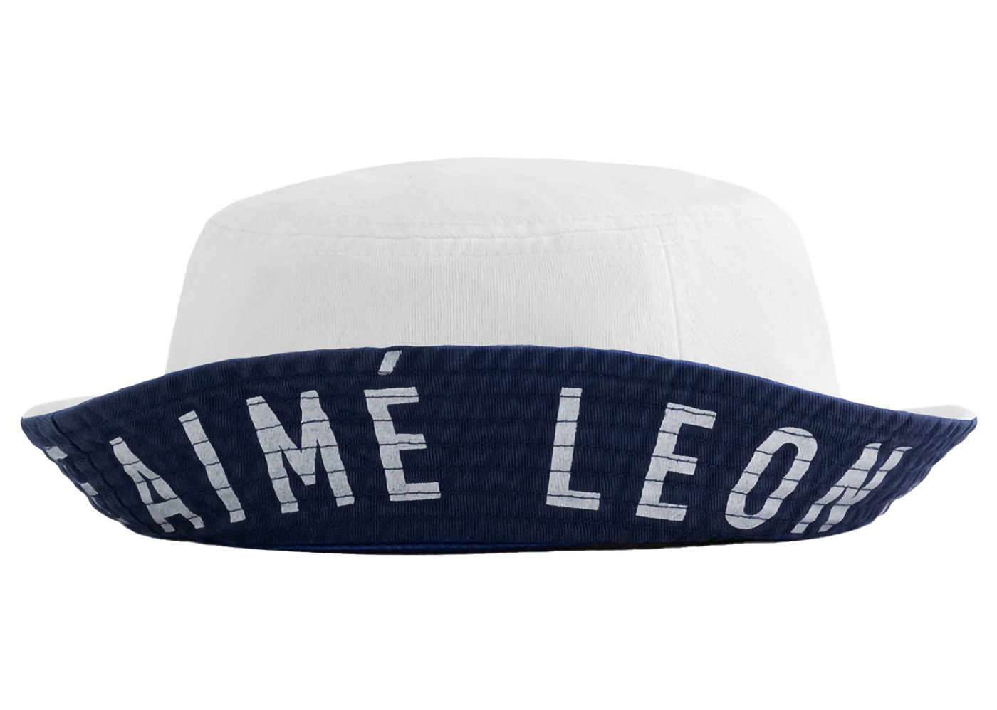 Aimé Leon Dore Contrast Logo Bucket Hat - White | Editorialist