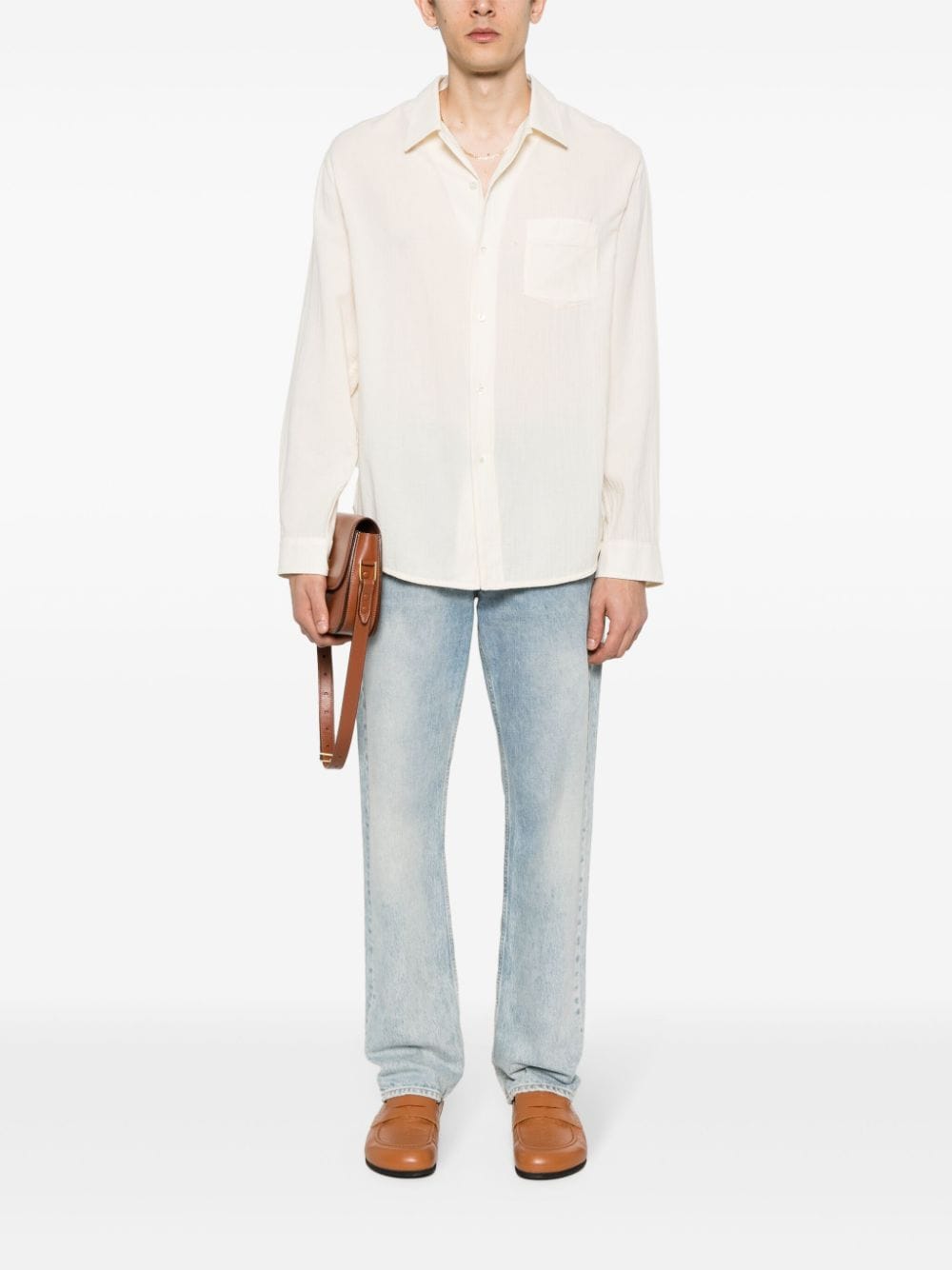 SÉFR leo cotton shirt