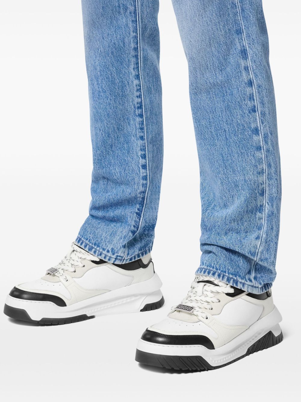 VERSACE Versace Odissea Leather Sneakers