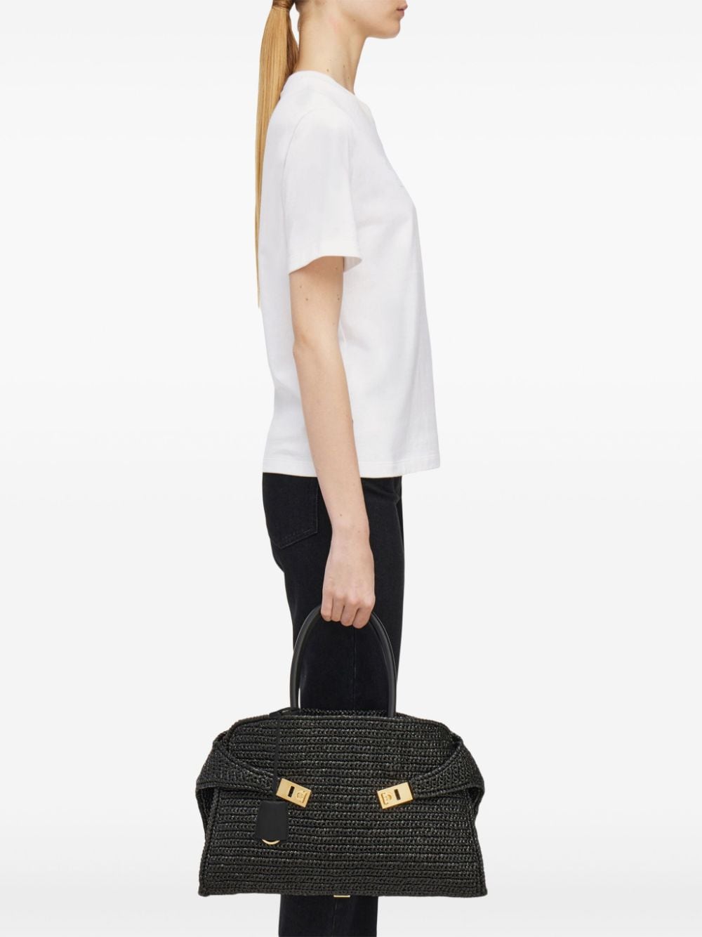 SALVATORE FERRAGAMO Large Hug Tote Bag