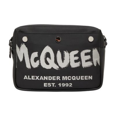 Alexander Mcqueen Camera Bag - Black | Editorialist