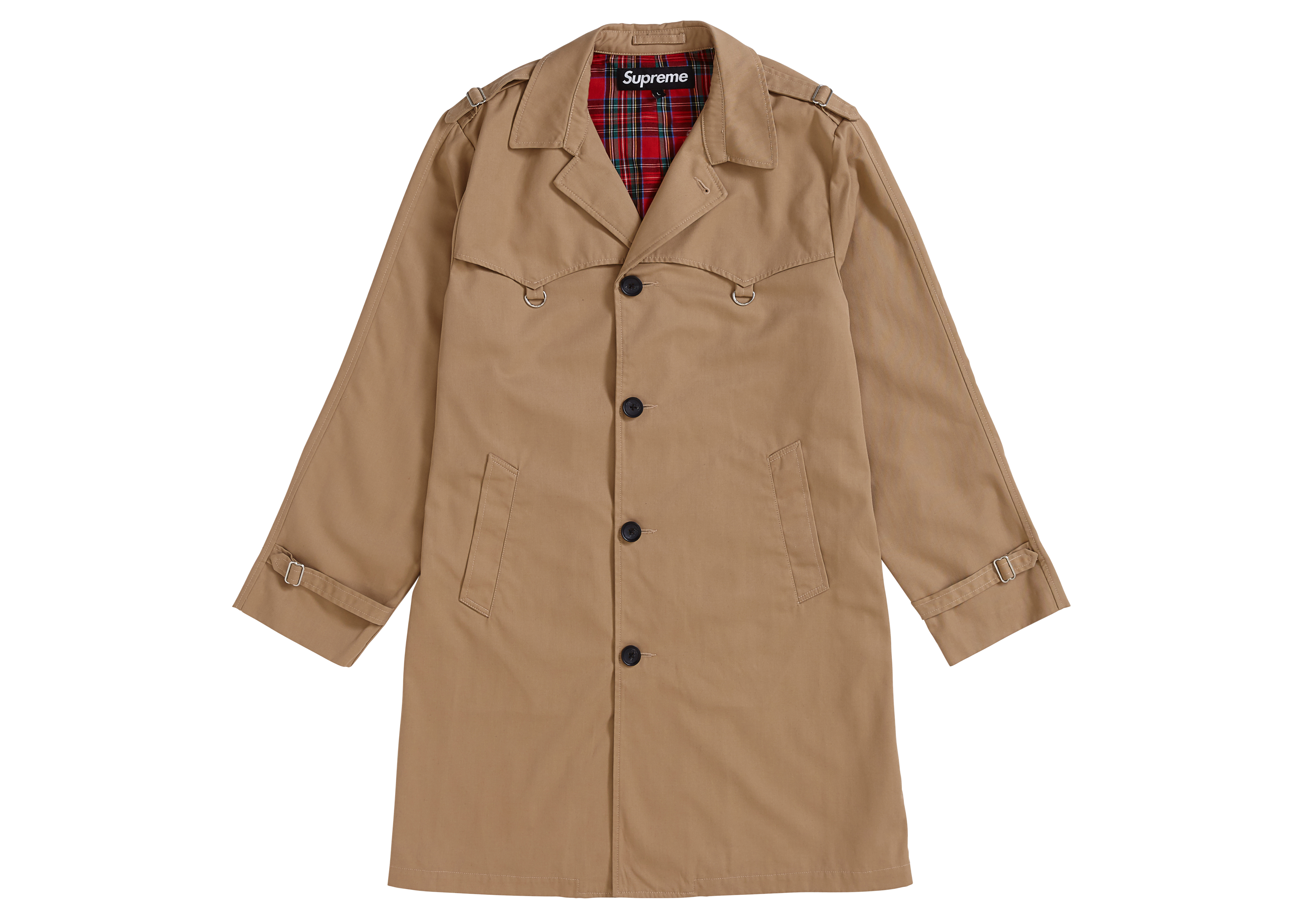 Supreme PiL Trench Coat 【Tan】 L 29138190~tan_1738664586403_0.jpg