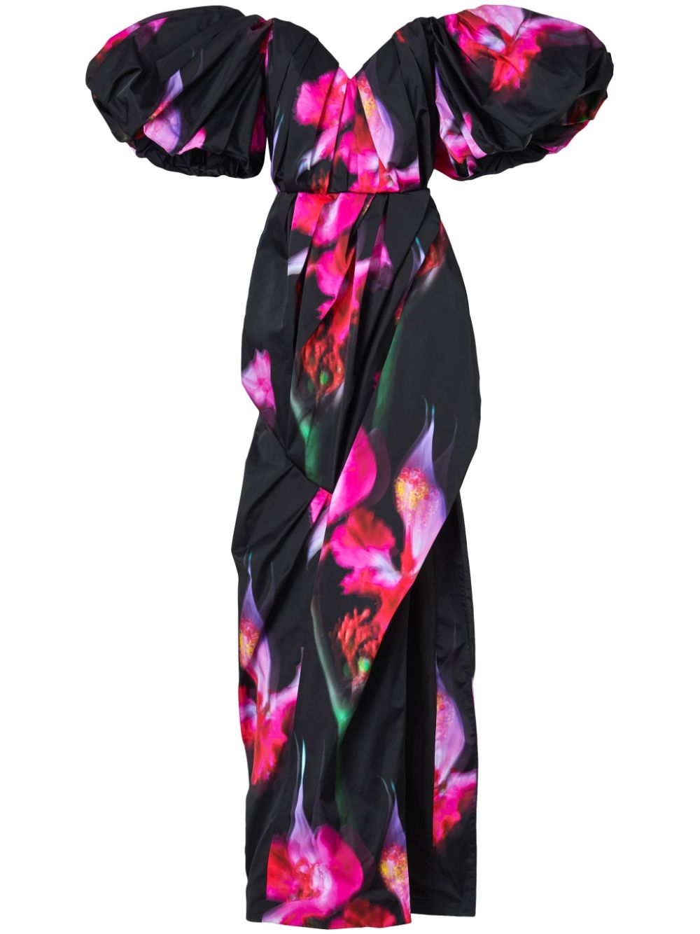 MARC JACOBS Marc Jacobs Floral-Print Strapless Gown