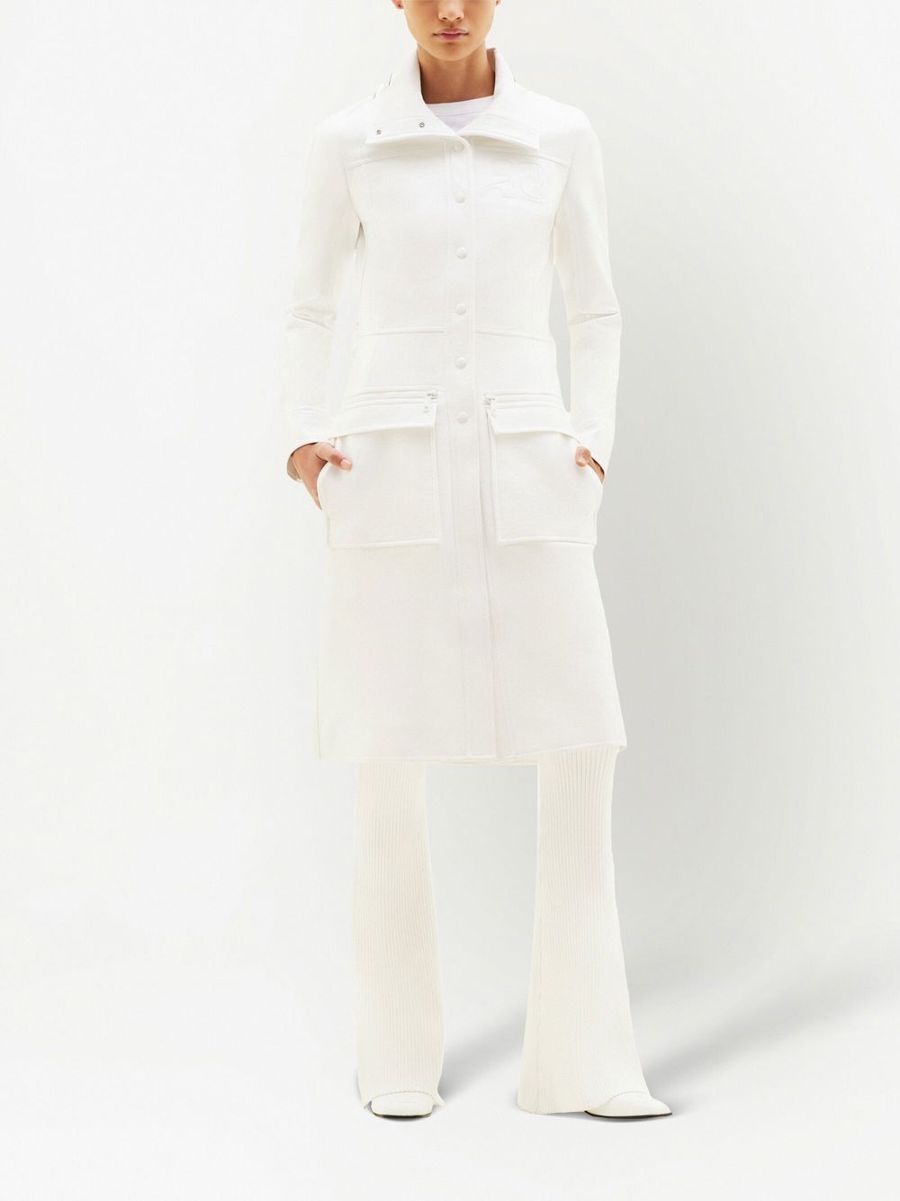 COURREGES Courrèges Belted Trench Coat