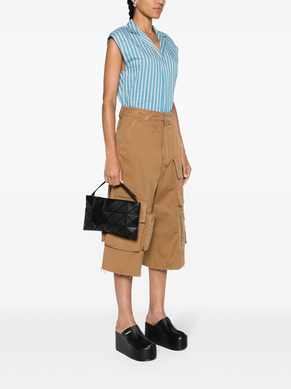 ISSEY MIYAKE Lucent Geometric Crossbody Bag