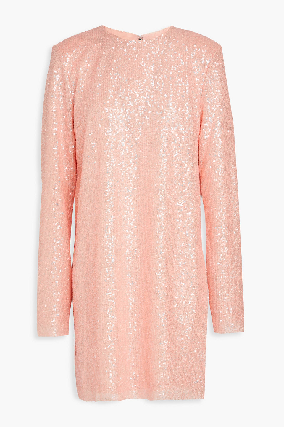 Stine Goya Heidi Sequined Tulle Mini Dress In Blush - 70% Off | Editorialist