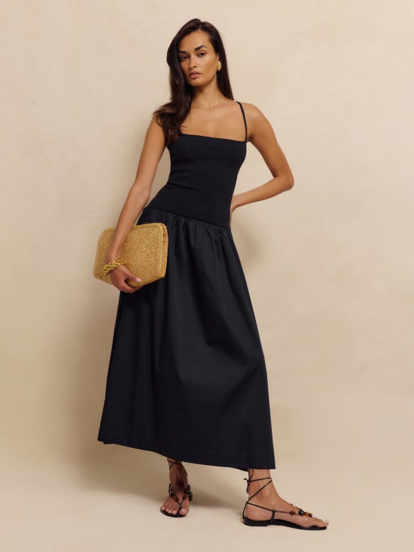 reformation ginny cotton sweater dress Reformation Ginny Cotton Sweater Dress