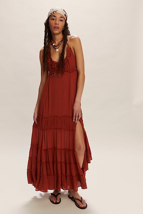 fitted lace wedding dress Free People Burst Of Bliss Maxi Dress main image 0