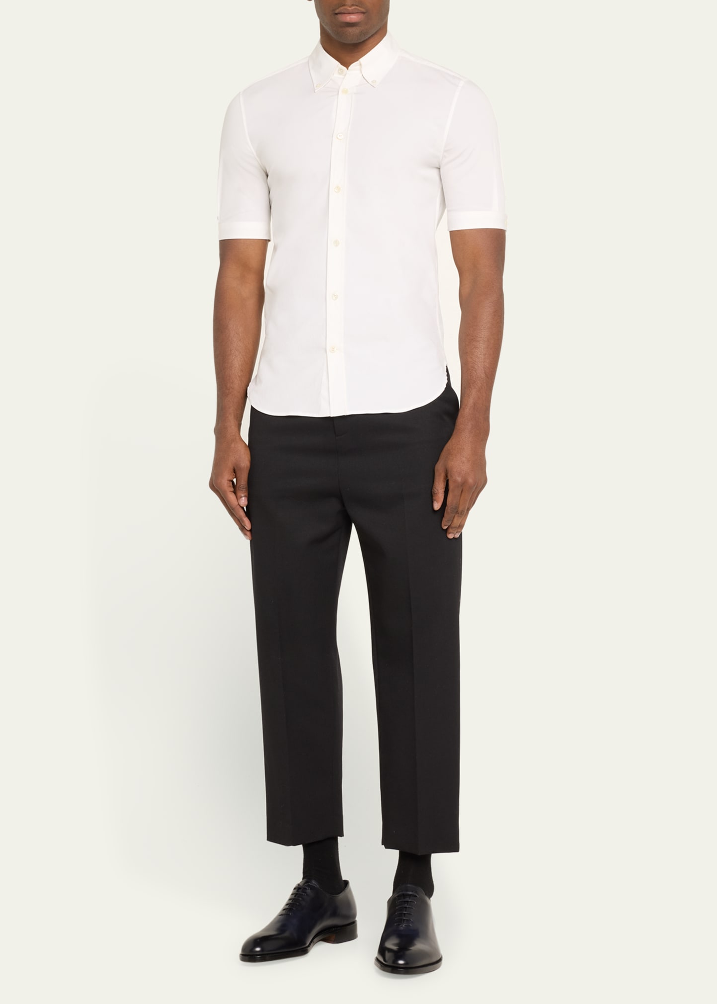 SALVATORE FERRAGAMO angiolo wholecut leather oxfords