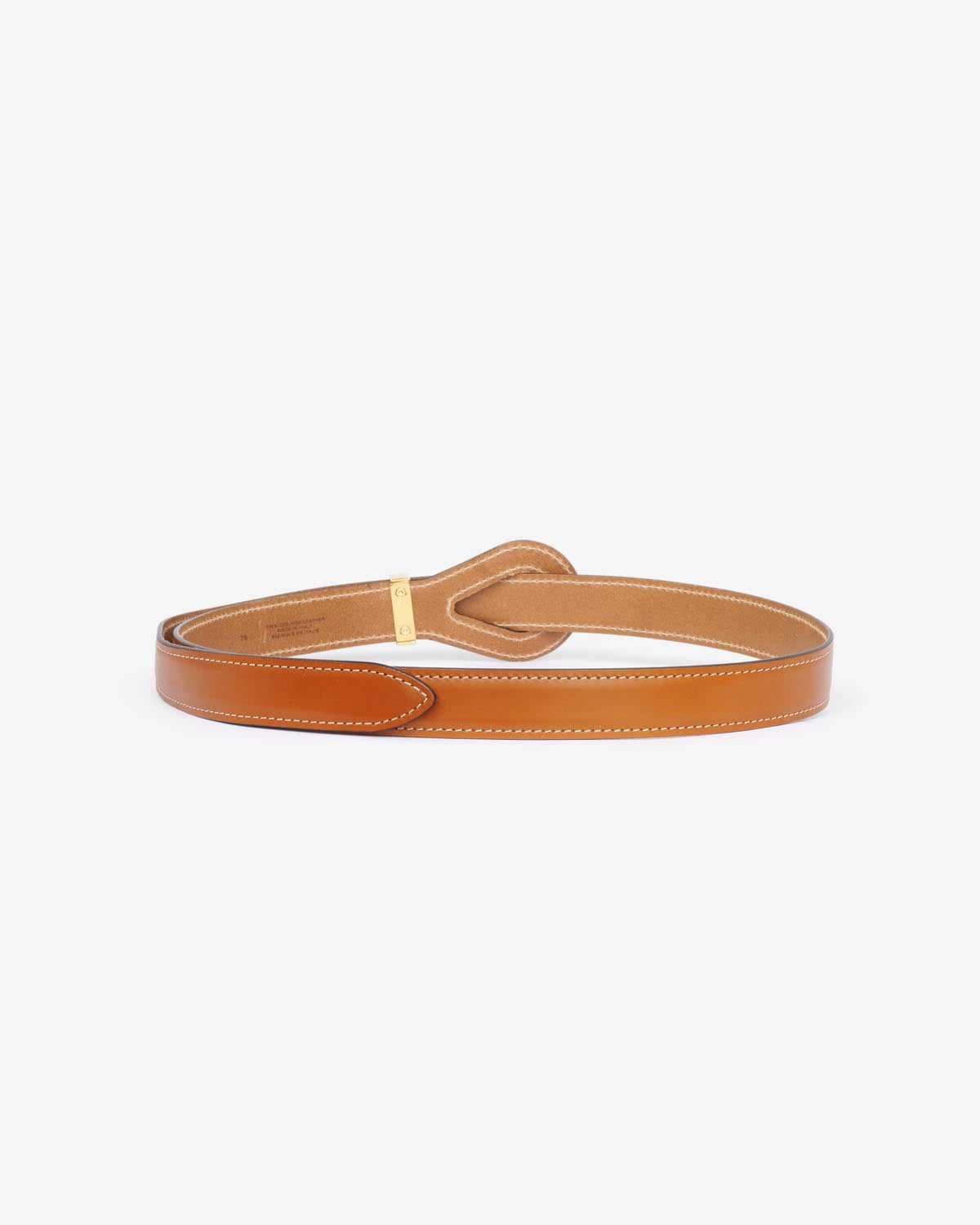 Isabel Marant Brindi Leather Belt - Black | Editorialist display picture 1