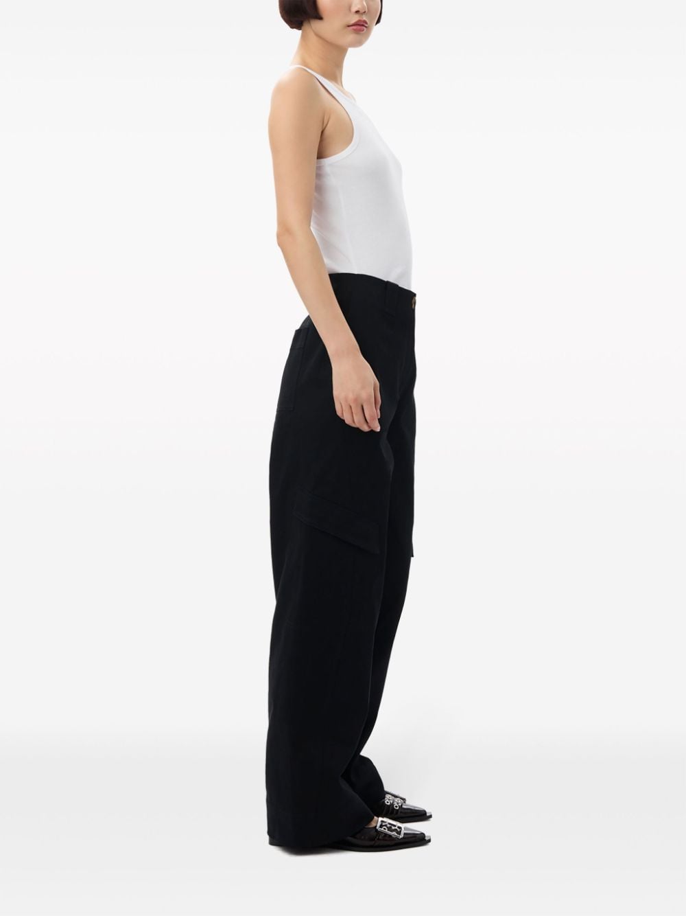 GANNI GANNI Wide-Leg Trousers