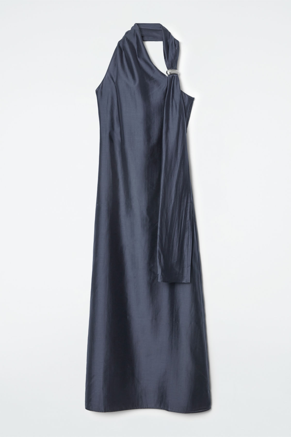knee length dresses for ladies Nostra Santissima Asymmetric Layered Dress in Black main image 0