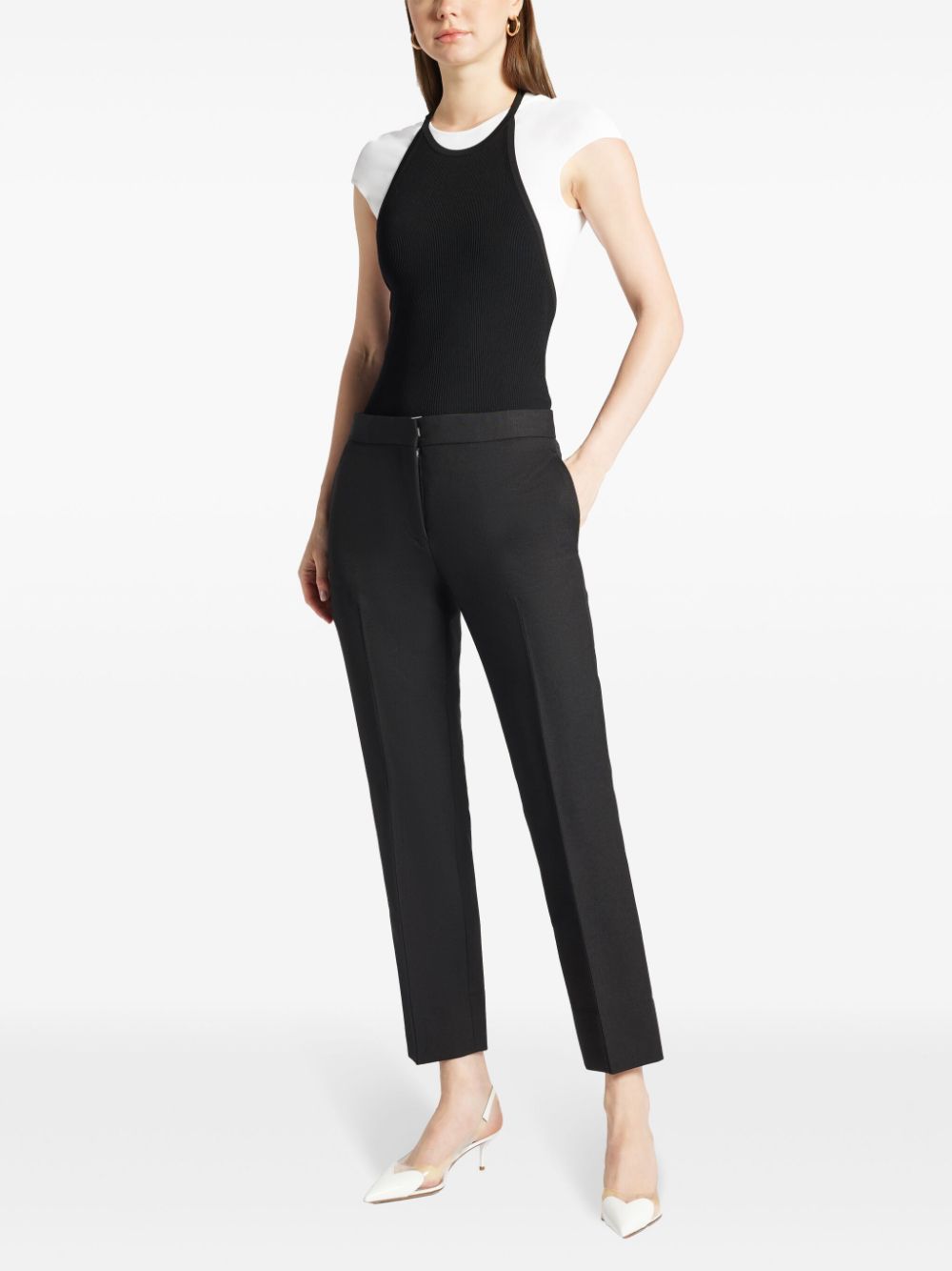 SALVATORE FERRAGAMO Ferragamo Colourblock Panelled Top