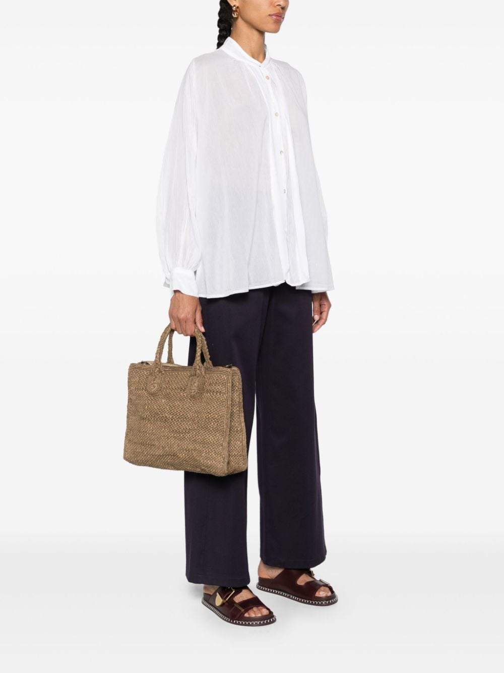 IBELIV IBELIV Woven Raffia Tote Bag