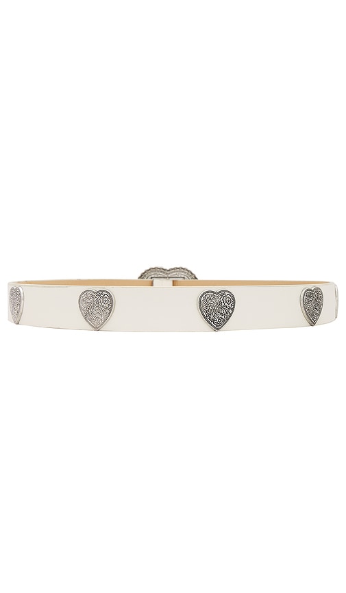 8 Other Reasons Western Heart Belt in White NWT 8 Other Reasons Western Heart Belt in White | REVOLVE main image 2