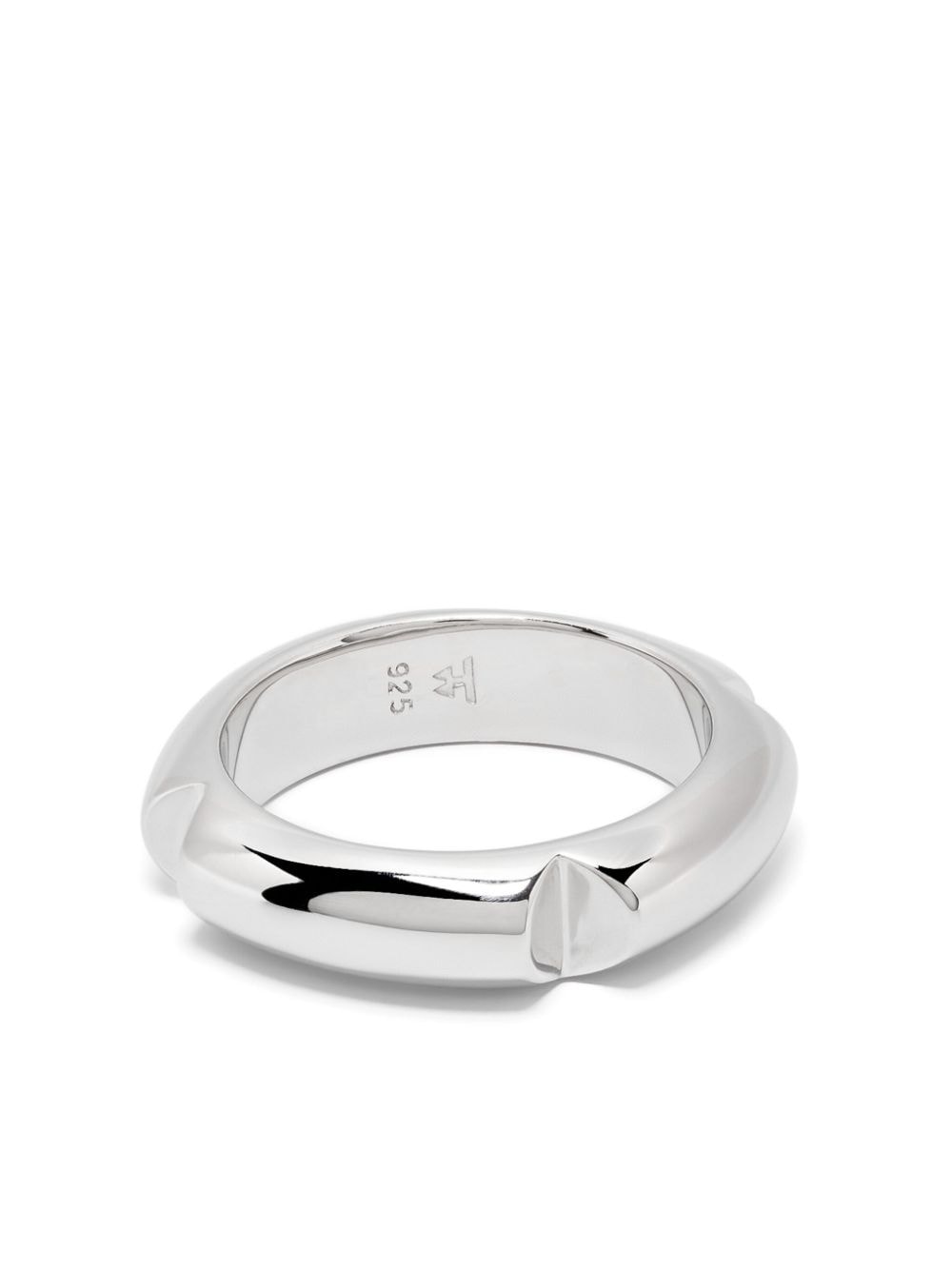 Tom Wood Kimberlite Dented Ring - Silver | Editorialist