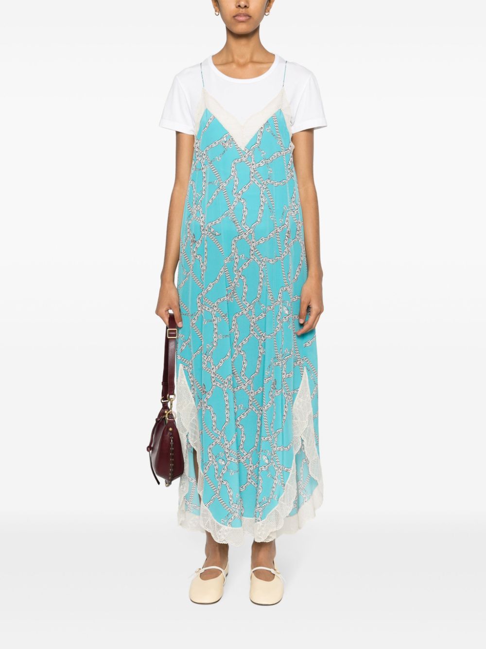 ZADIG&VOLTAIRE Ristyl Logo-Print Maxi Dress