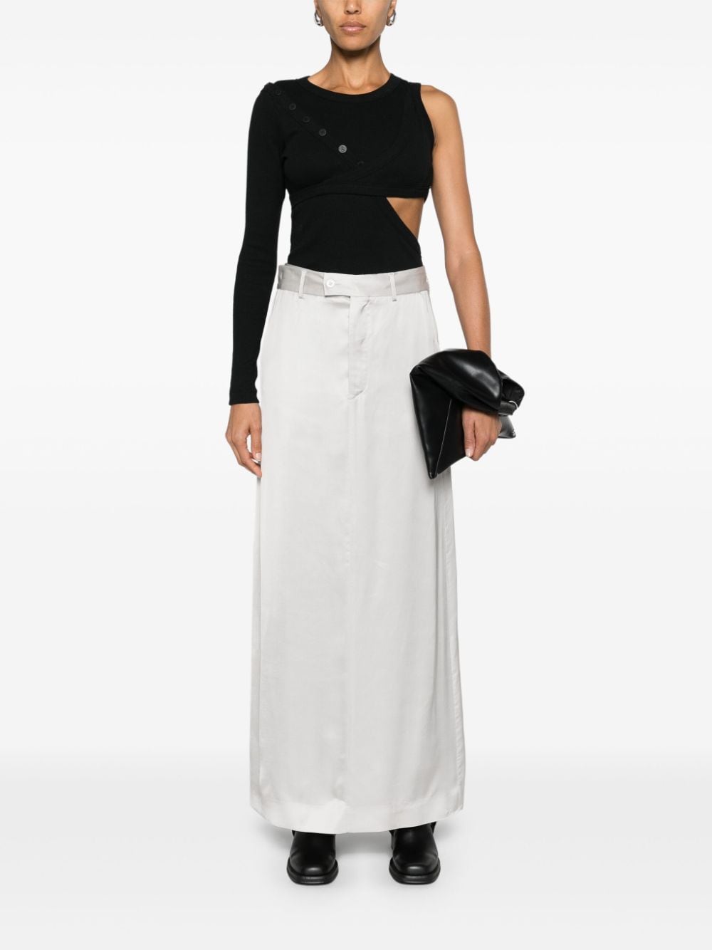 MAISON MARGIELA MM6 Maison Margiela Satin Wrap Skirt