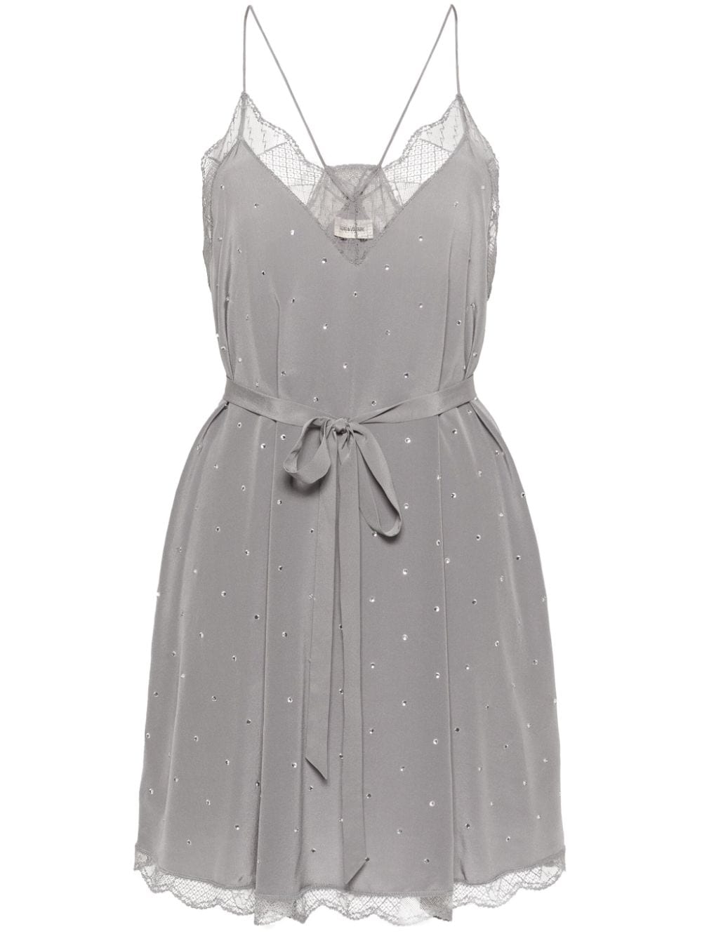ZADIG&VOLTAIRE Zadig&Voltaire Ristyz Rhinestone-Embellished Mini Dress