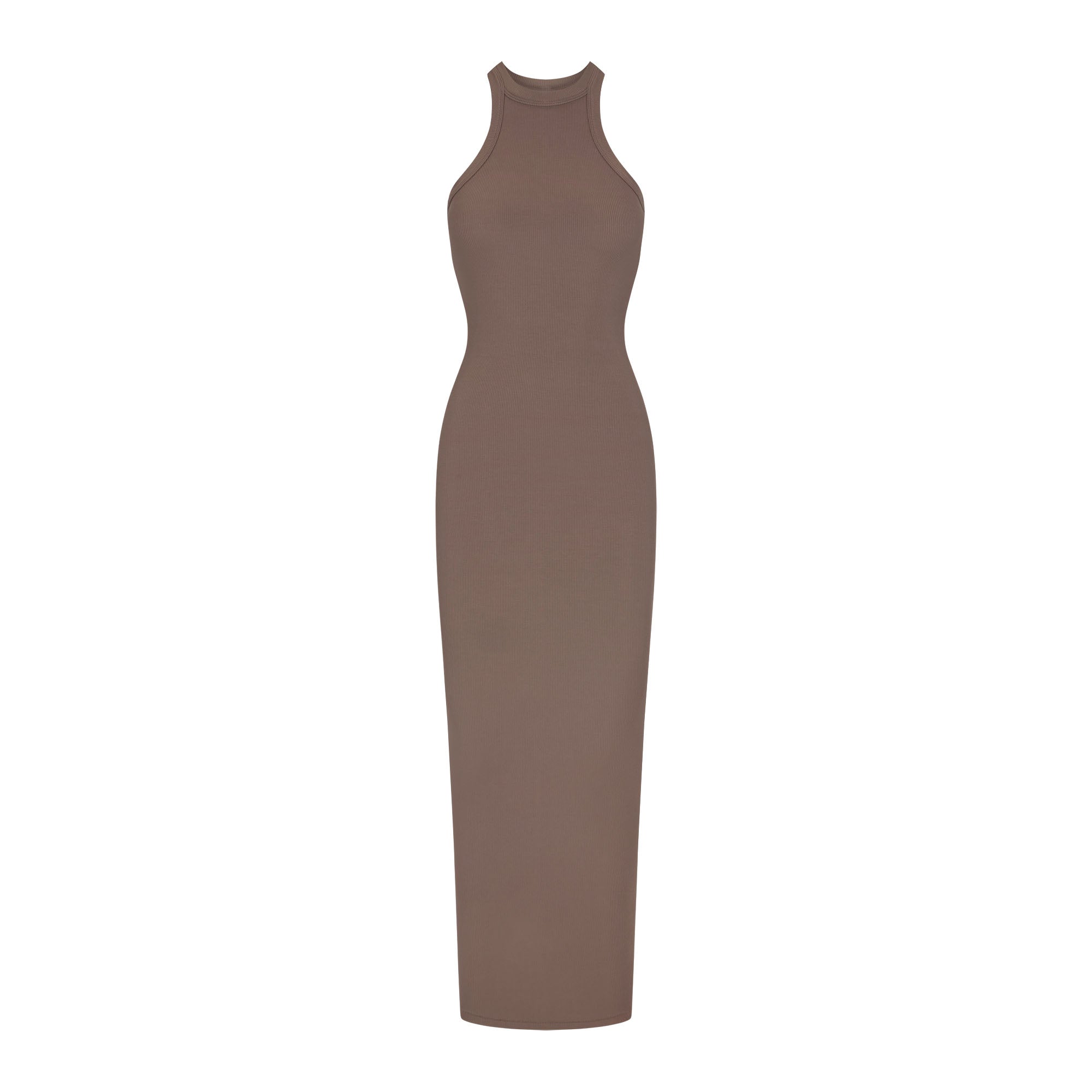 Skims Soft Lounge Long Tank Dress - Onyx