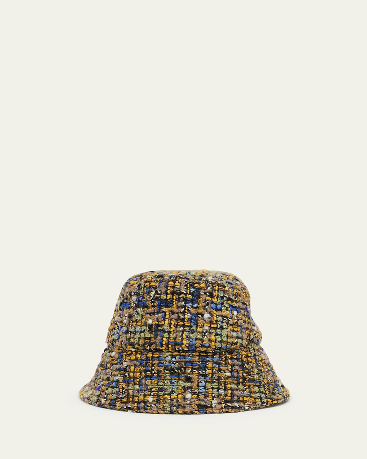 Etro Multi-Color Cotton Canvas Bucket Hat Etro - Striped raffia bucket hat Etro main image 3