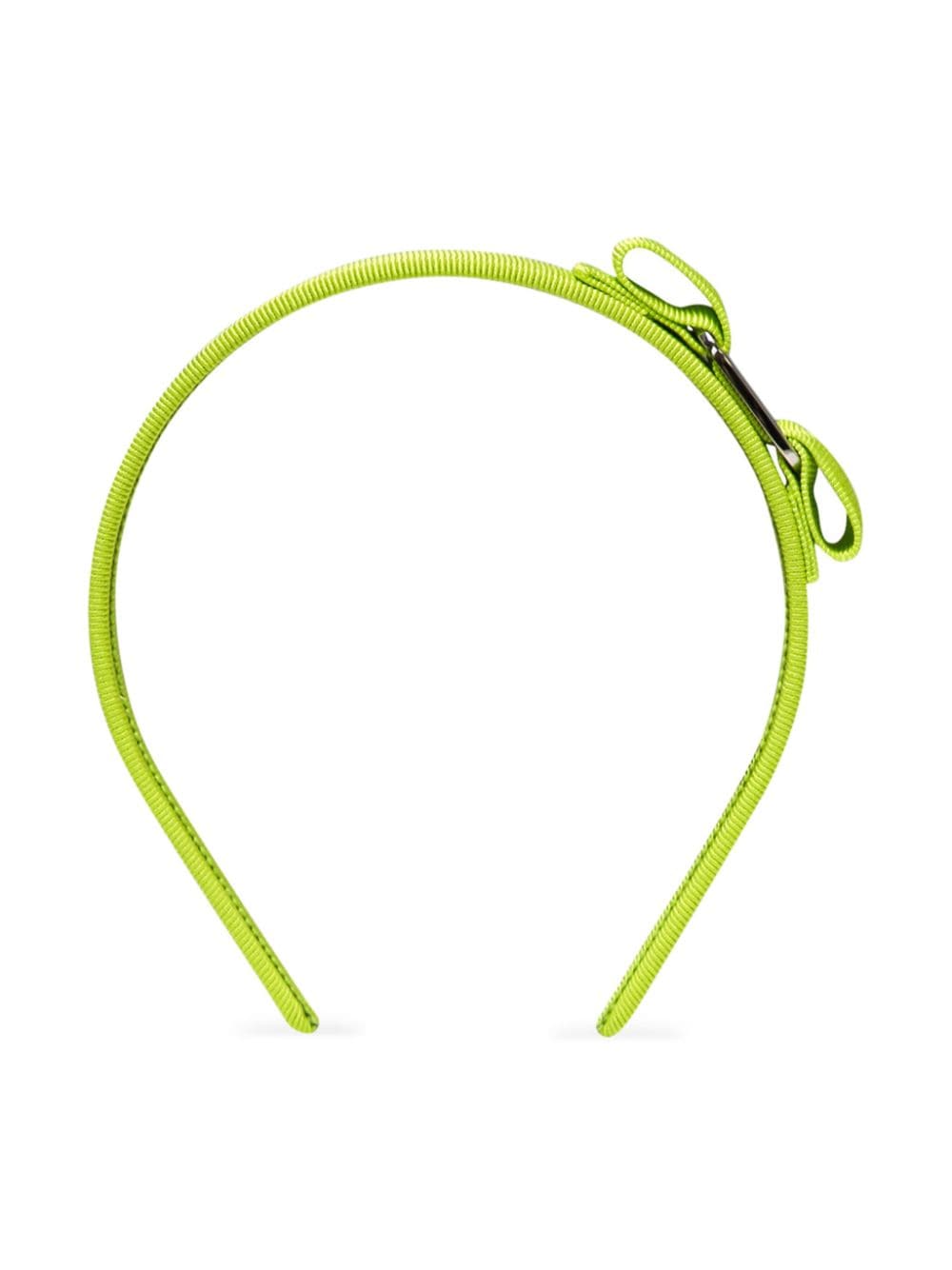 Ferragamo Vara Bow Headband - Green | Editorialist display picture 1