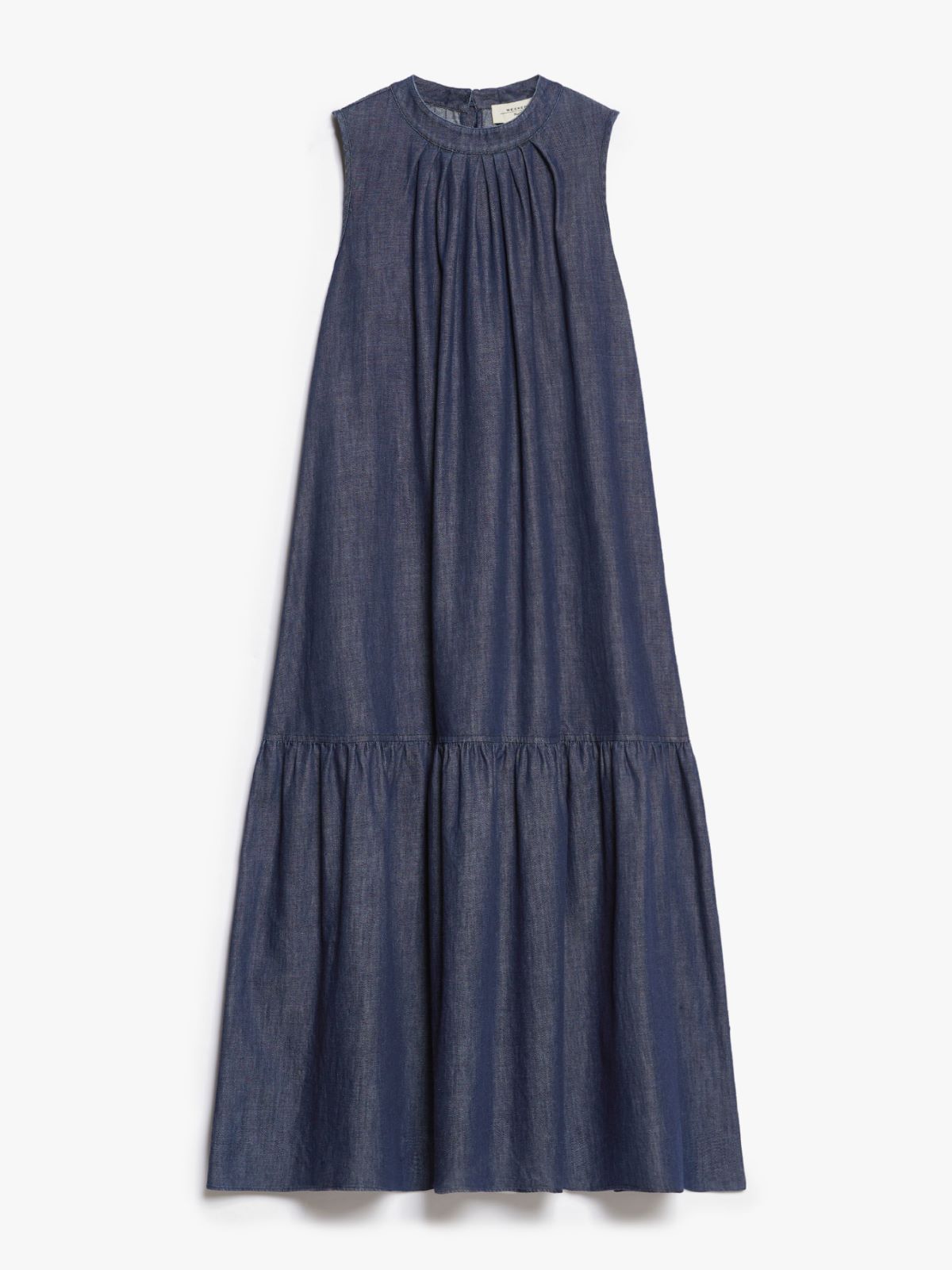 Max Mara Long Denim Dress - Navy | Editorialist