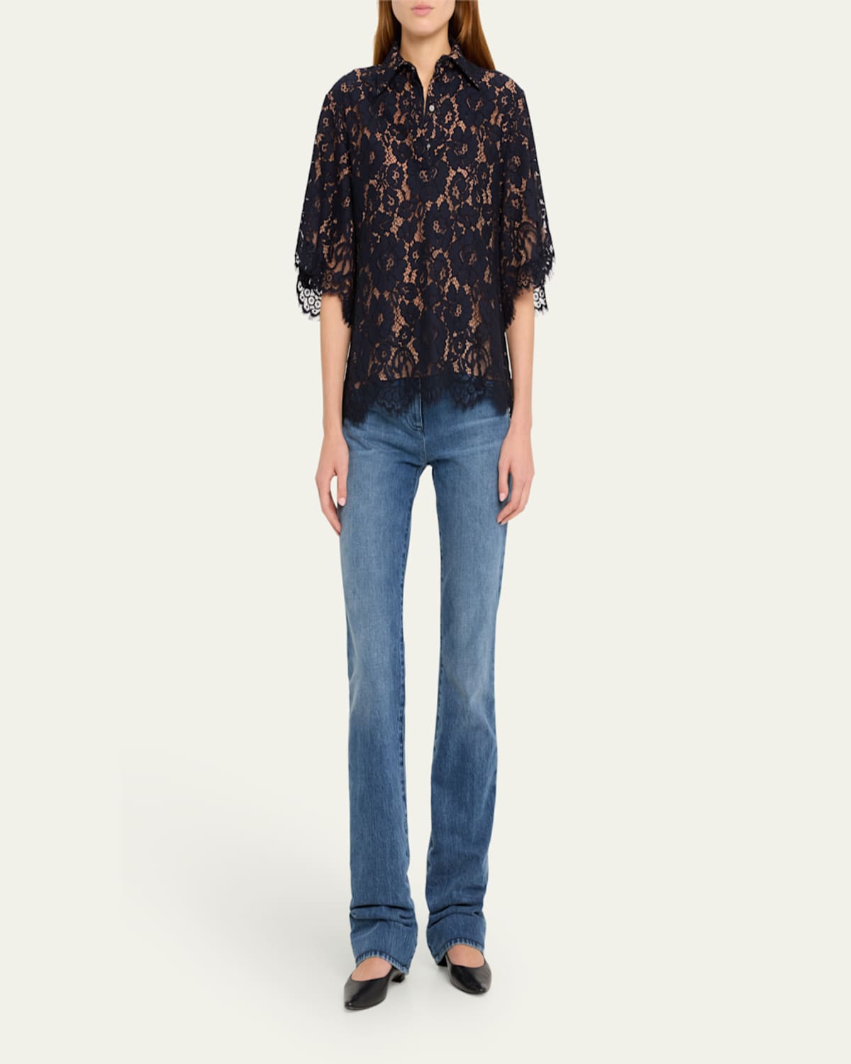MICHAEL KORS slim stovepipe jeans