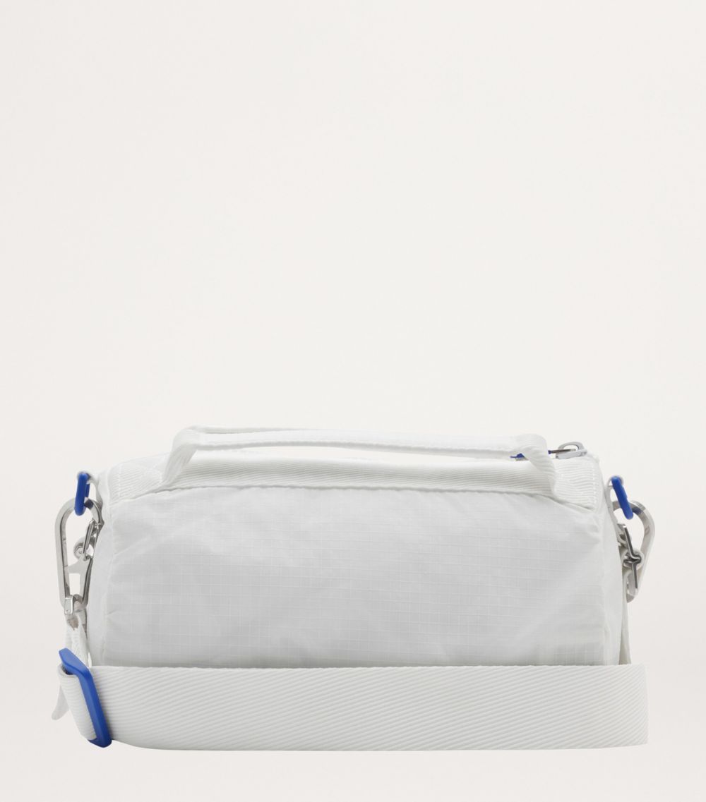 Burberry Extra Small Ekd Duffle Bag - White | Editorialist
