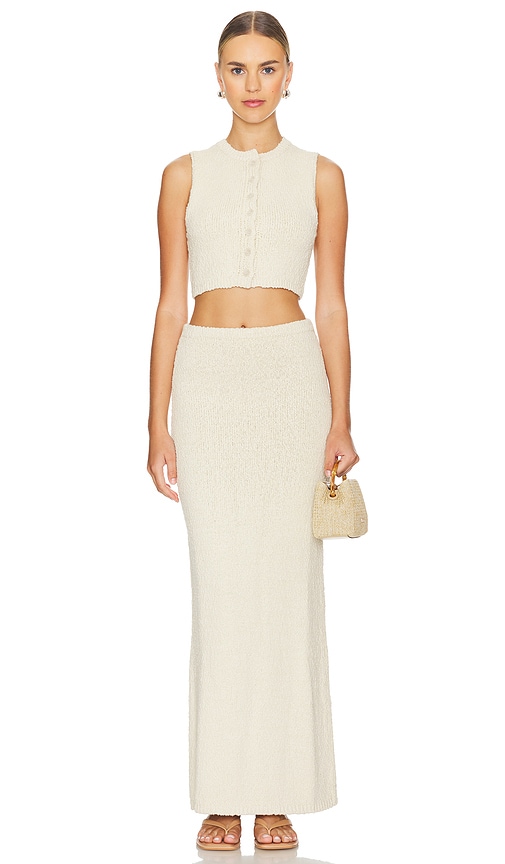 LOVERS AND FRIENDS Agnese Cropped Vest