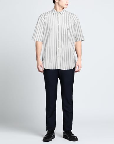 StüSsy Boxy Short-Sleeve Shirt - White | Editorialist