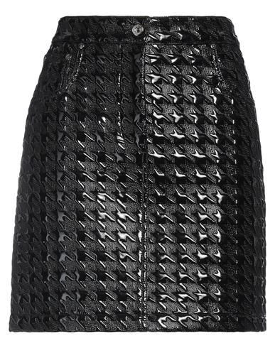 MSGM MSGM Mini Skirt with Houndstooth Pattern