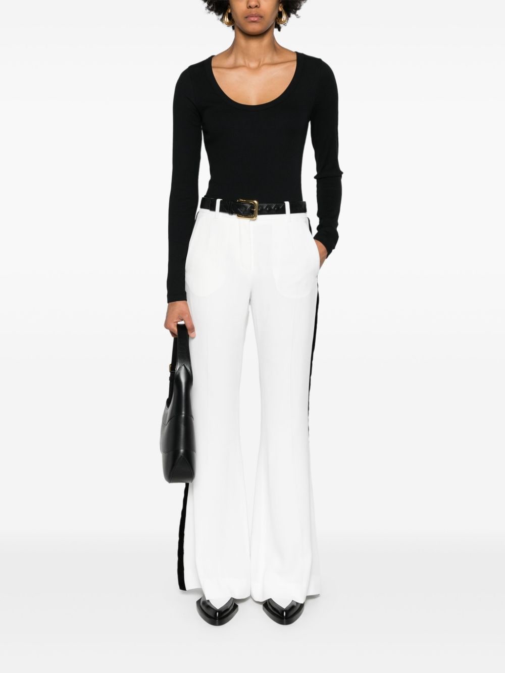 TOTÊME TOTEME Classic Ribbed Long Sleeve Top