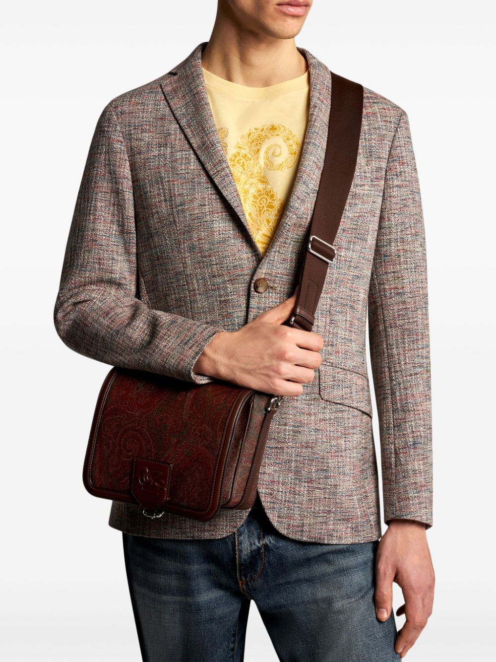 ETRO ETRO Bandana-Print Crossbody Bag