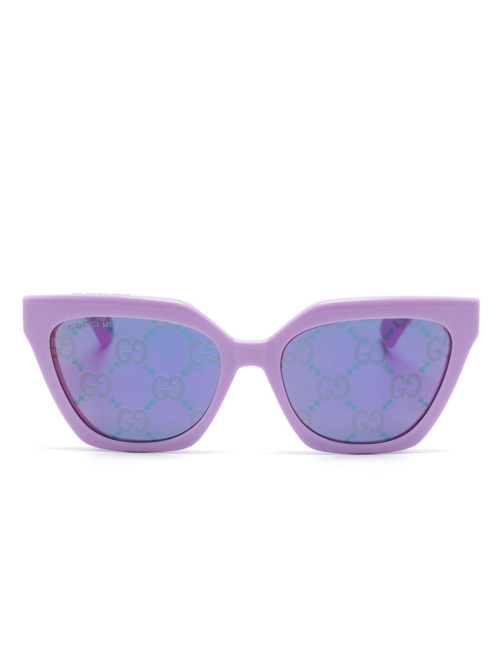 Gucci Cat-Eye Sunglasses In Purple - 19% Off | Editorialist display picture 2