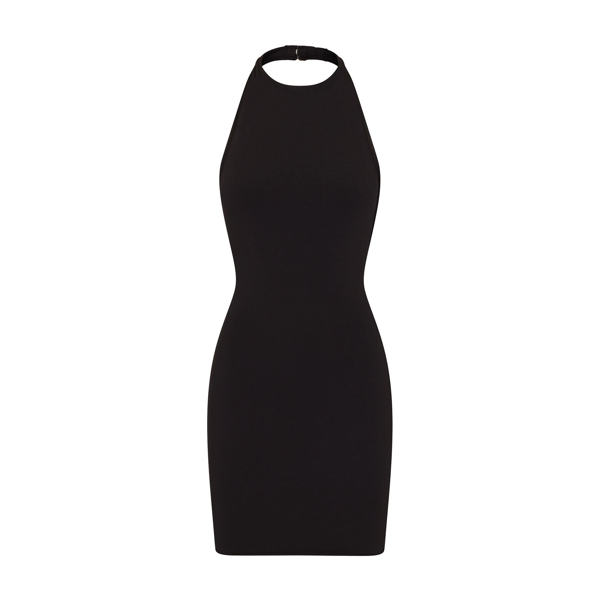 Skims Cotton Twist Halter Mini Dress - Cotton Candy | Editorialist