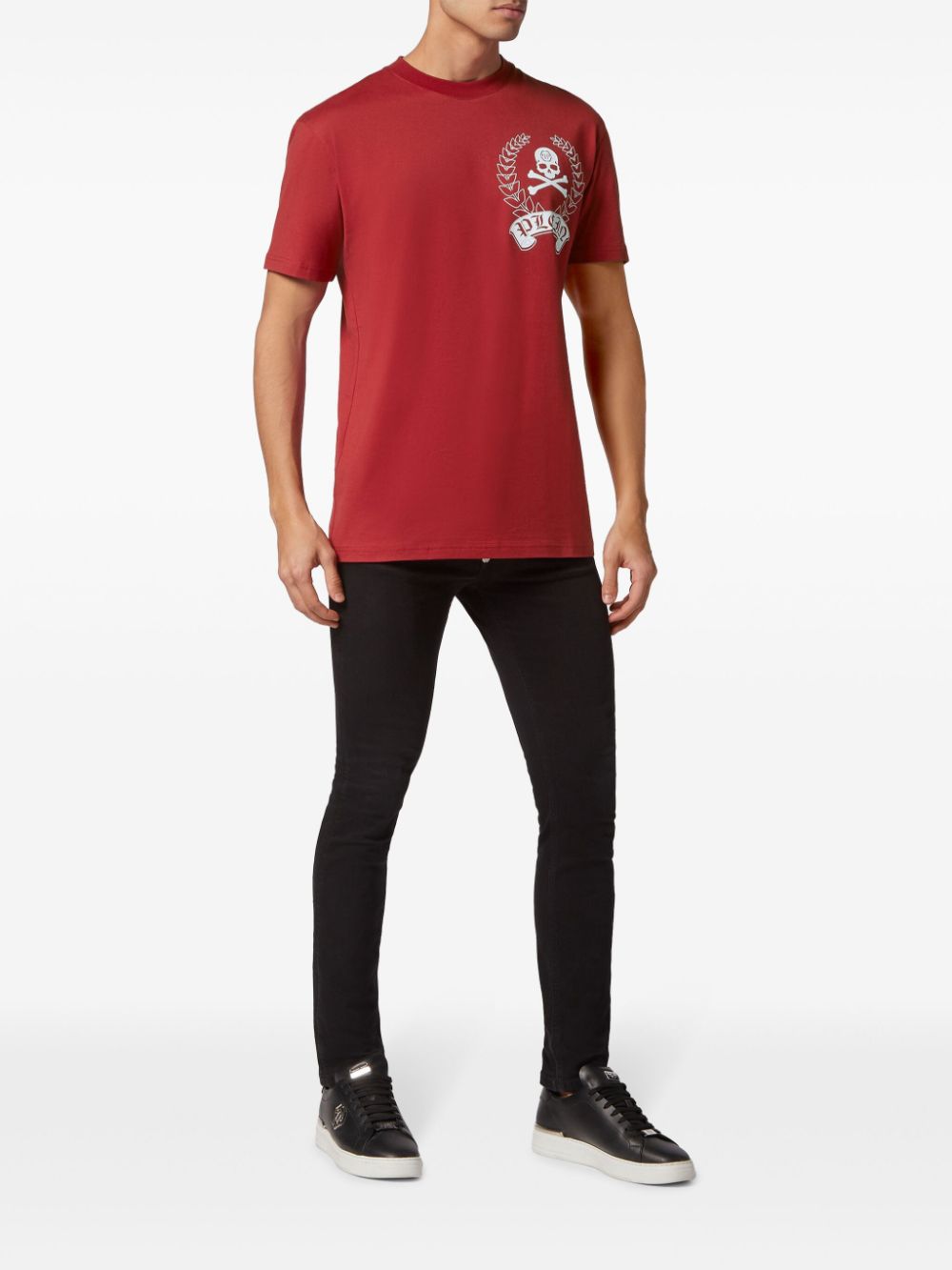 PHILIPP PLEIN ss logo-print t-shirt
