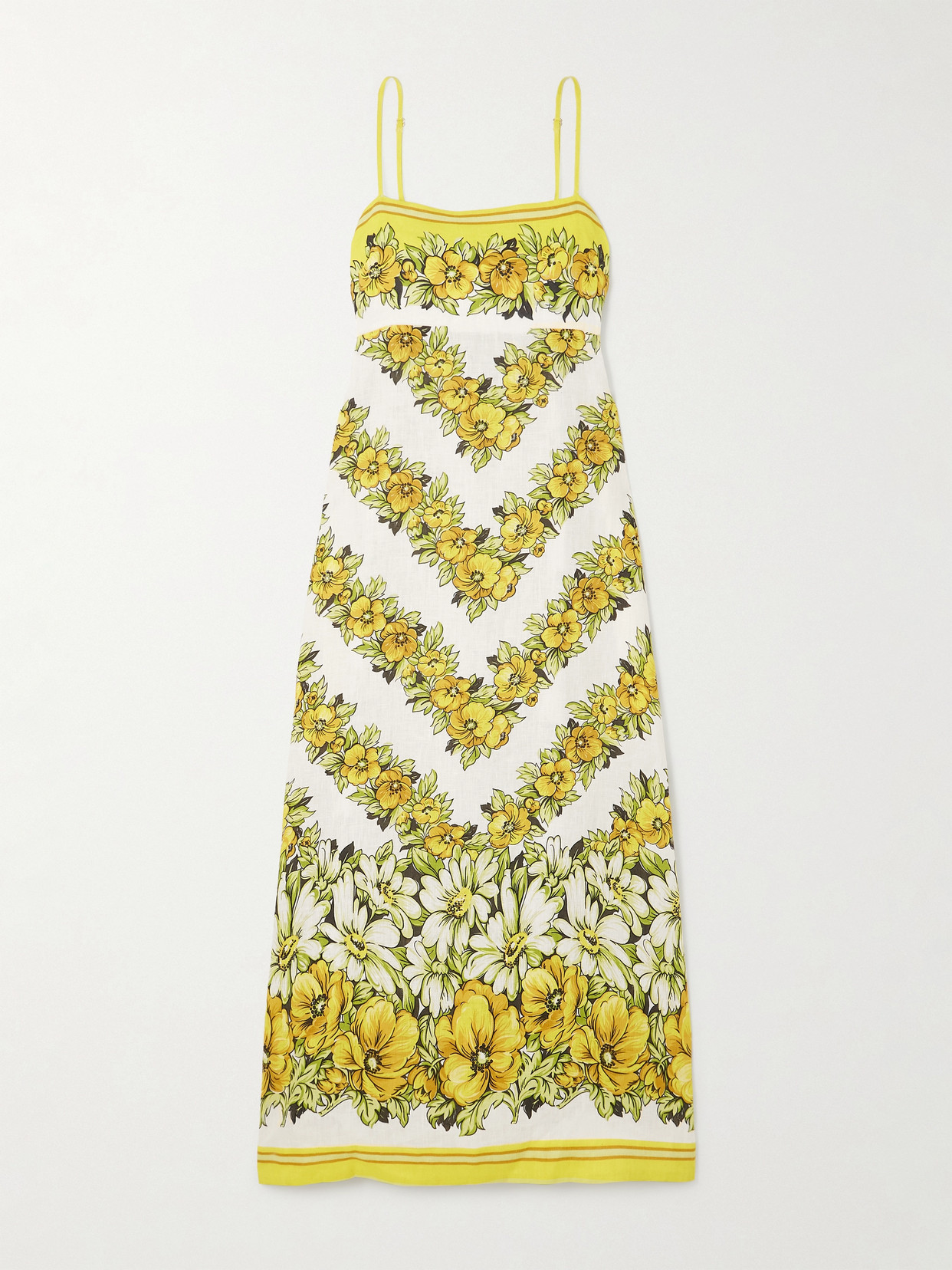 alemais gisela mini dress ALEMAIS Gisela printed linen mini shirt dress