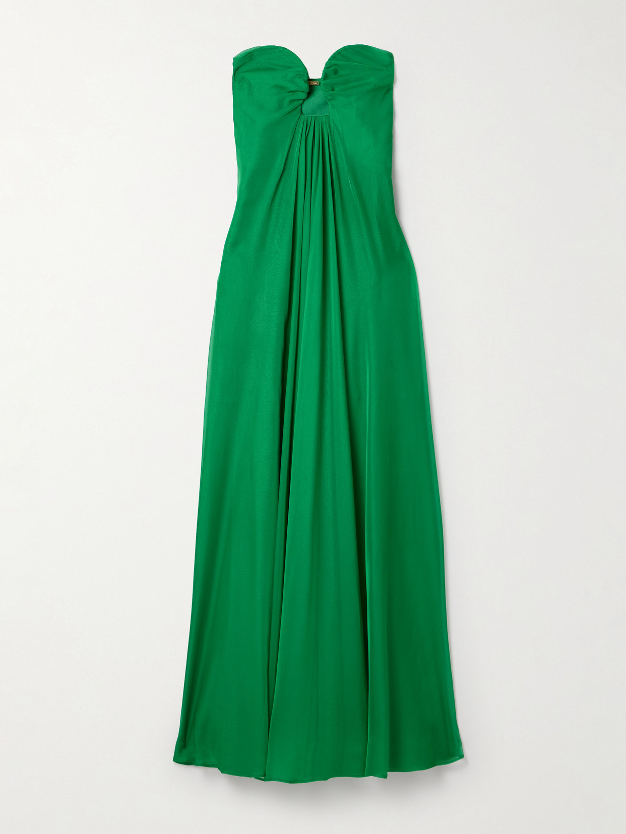 green emerald velvet dress SITA GOWN