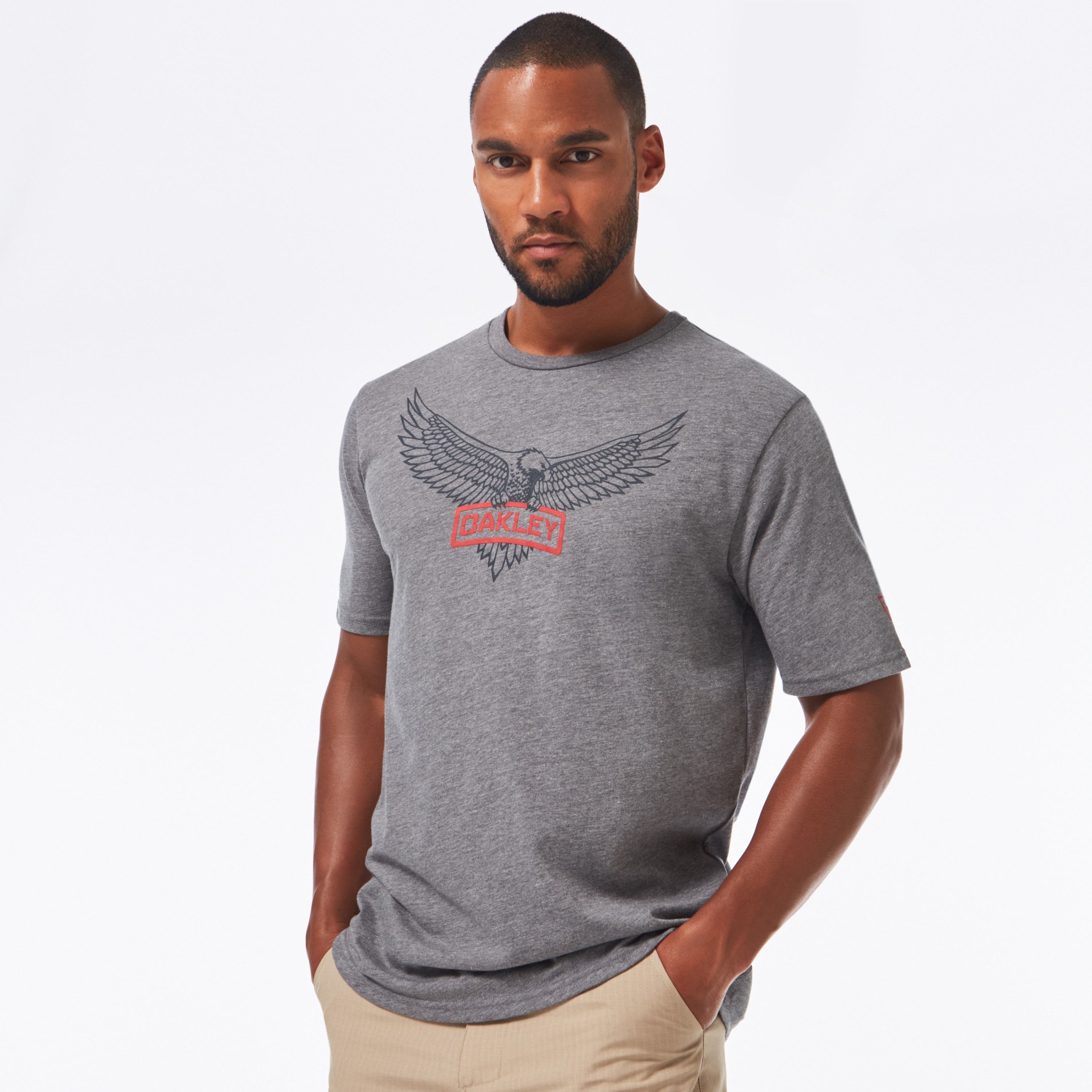 OAKLEY men's si eagle tab tee