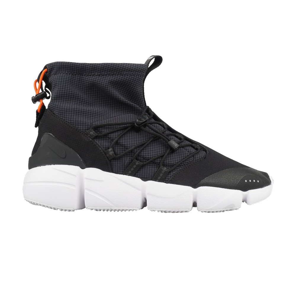 Nike Air Footscape Mid Utility Dm Sneakers - Black | Editorialist